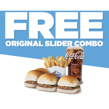 New Accounts: Free Original Slider Combo at White Castle