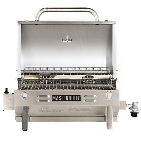 Masterbuilt Propane Portable Gas Grill (Stainless Steel) $91.31 + Free ...