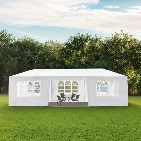10'x30' White Outdoor Tent w/ Removable Sidewalls $82.41 + Free ...