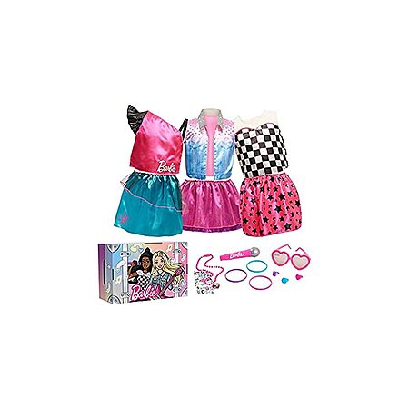 21-Piece Just Play Barbie Dress Up Trunk Set (Size 4-6X) $13 + Free ...