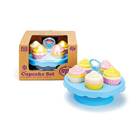 16-Piece Green Toys Cupcake Kid's Play Set $15 + Free Shipping w/ Prime ...