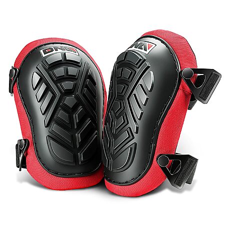 DNA Motoring Knee Pads w/ Adjustable Buckle Straps (Red) - 2025-01-13