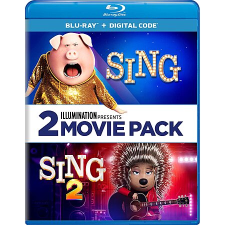 Sing 2-Movie Collection [Blu-ray] $9.29 + Free Shipping w/ Prime or on ...