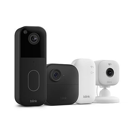Blink Whole Home Bundle (Outdoor 4 camera, Mini 2 Camera, Video ...