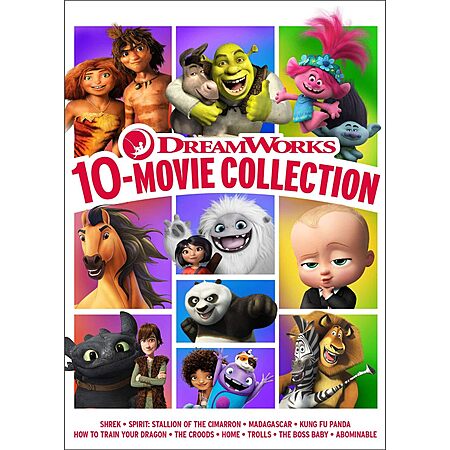 DreamWorks 10-Movie Collection [DVD] $19.49 + Free Shipping w/ Prime or ...