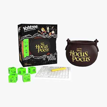 Yahtzee (Disney Hocus Pocus) $16.80 + Free Shipping w/ Prime or on $35 ...