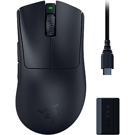 Razer DeathAdder V3 Pro 63g Wireless Gaming Mouse w/ Optical Switches ...