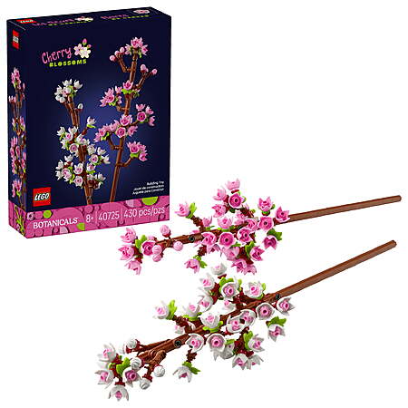 430-Pc LEGO Botanicals Cherry Blossoms Building Toy (40725) - 2026-06-01