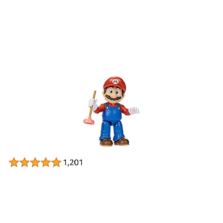 THE SUPER MARIO BROS. MOVIE - 5 Inch Action Figures Series 1 – Mario ...