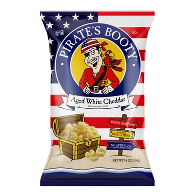 10-oz Pirate's Booty Puffs: Aged White Cheddar /Cheddar Blast $4.79 w ...