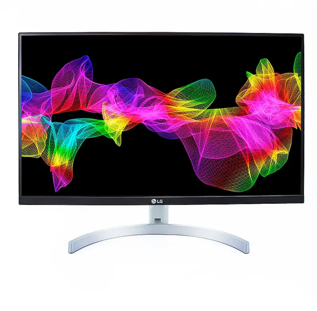 LG 27" FHD IPS 1080p Monitor 75hz 1ms AMD Freesync Borderless White ...