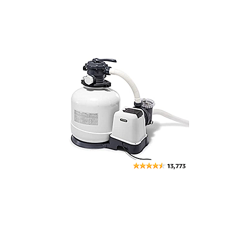 INTEX 26651EG SX3000 Krystal Clear Sand Filter Pump for Above Ground ...