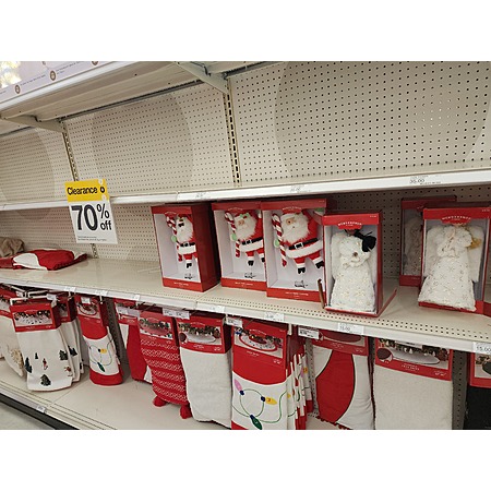 Target in store 70%off Christmas and 50% off chocolates clearance ymmv