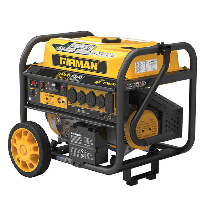 Firman 11,400/9200w Gasoline Powered Generator with Remote Start $900 ...