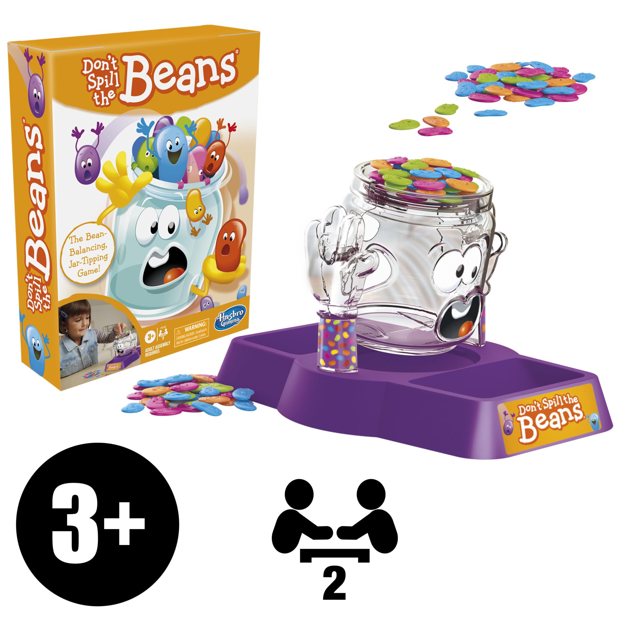 Hasbro Gaming Don't Spill The Beans Game for Kids $6 + Free Shipping w ...