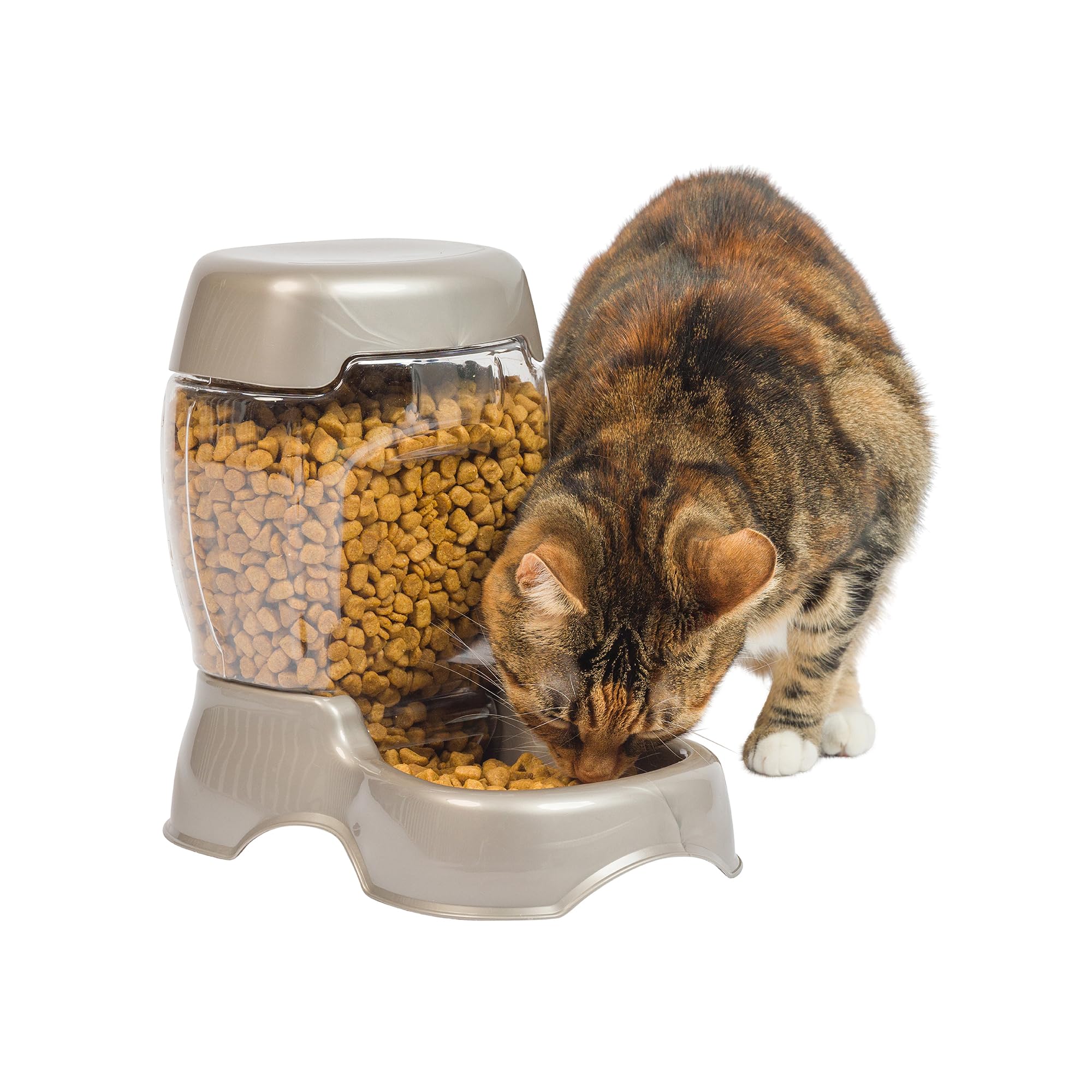 Petmate Dog and Cat Feeder (Pearl Silver) $6 + Free Shipping w/ Prime ...