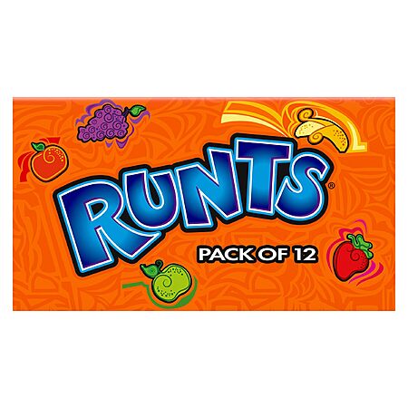 12-Pack 5-Oz Wonka Runts Fruity Hard Candy $9.61 w/ S&S + Free Shipping ...