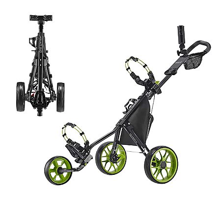 Caddytek CaddyLite 11.5 V3 Dexlue Golf Push Cart (Black/Lime) $74.83 ...