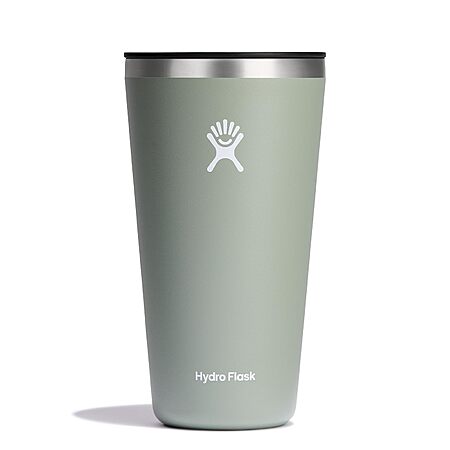 28-Oz Hydro Flask All Around Stainless Steel Double-Wall Tumbler (Agave ...