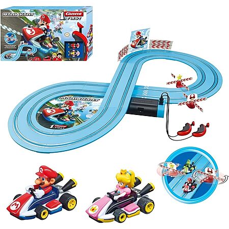 Target: Carrera First Mario Kart Slot Racing Set w/ Mario & Peach $15. ...