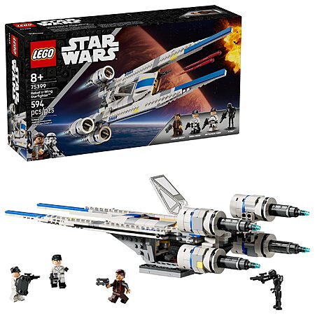 594-Pc LEGO Star Wars Rebel U-Wing Starfighter Building Set $55.99 ...