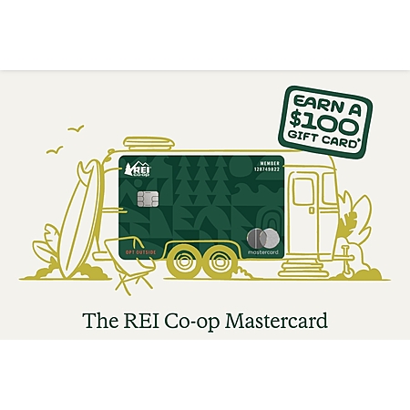 REI Mastercard - Earn $100 REI Gift Card After 1st Purchase
