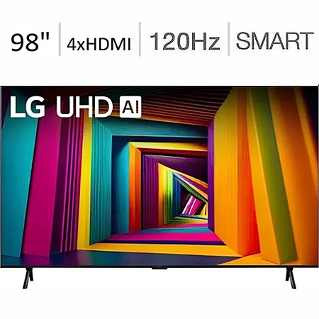 LG 98" UT9000 Series 120Hz 4K TV + $100 SC + 5-yr Wty + Install ...