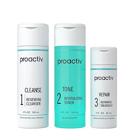 Proactiv 3-Step Acne System (90 Day Supply) - $48 @ Amazon after coupon ...
