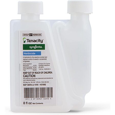 Syngenta Tenacity Herbicide - Pre-Emergent and Post-Emergent Weed ...