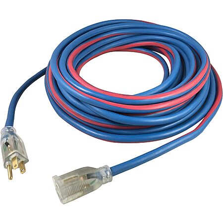 US Wire 99100 12/3 100-Foot SJEOW TPE Extreme Weather Extension Cord ...