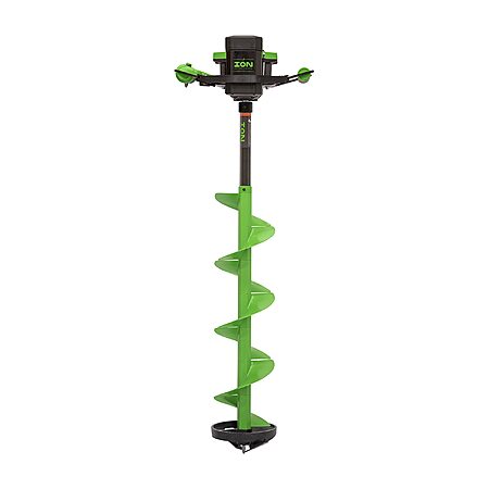 ION Alpha Plus Electric 8" Ice Fishing Auger, Gen 3, 40V Lithium-ion ...