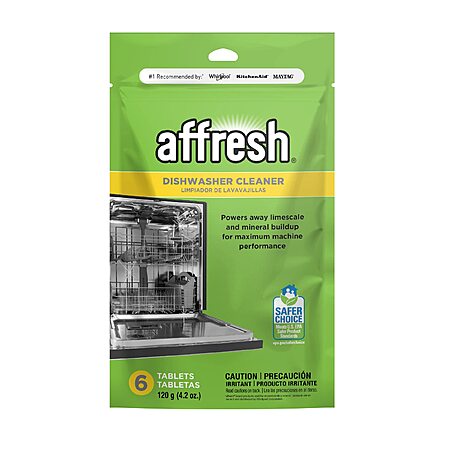 6-Count Affresh Dishwasher Cleaning Tablets - 2023-04-28