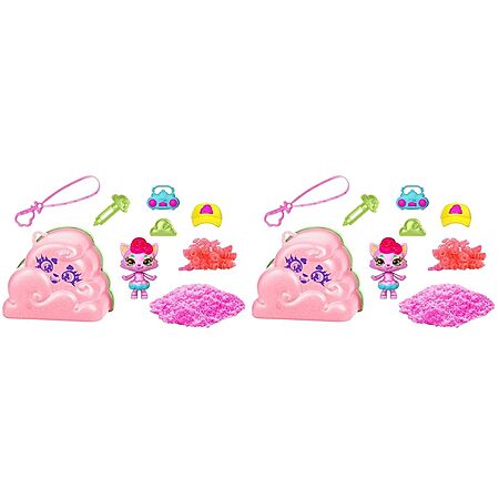 2-Pack Mattel Cloudees Interactive Cloud Toy w/ Hidden Surprise (styles ...