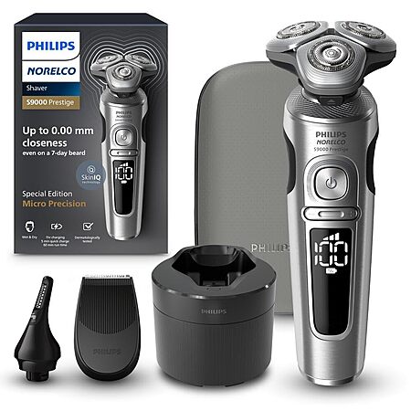 Philips Norelco 9000 Prestige Special Edition Wet Dry Electric Shaver w ...