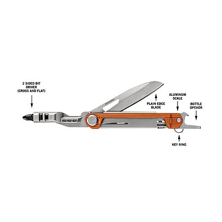 Gerber Gear Armbar Slim Drive Multitool w/ Screwdriver & Bottle Opener ...