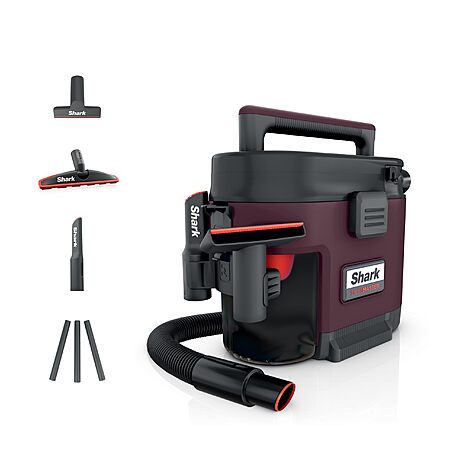 Shark MessMaster Premium 1-Gallon Portable Wet Dry Vacuum w ...