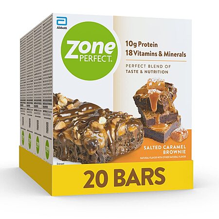 ZonePerfect Protein Bars, 18 vitamins & minerals, 10g protein ...