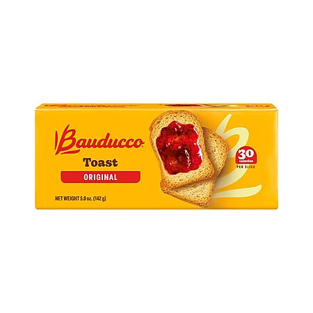 Bauducco Original Toast - Delicious, Light & Crispy Toasted Bread ...