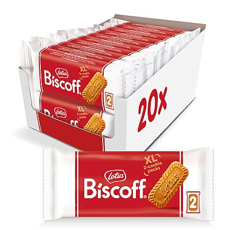 Lotus Biscoff Cookies, Caramelized Biscuit Cookie Snack, Dispenser Box ...