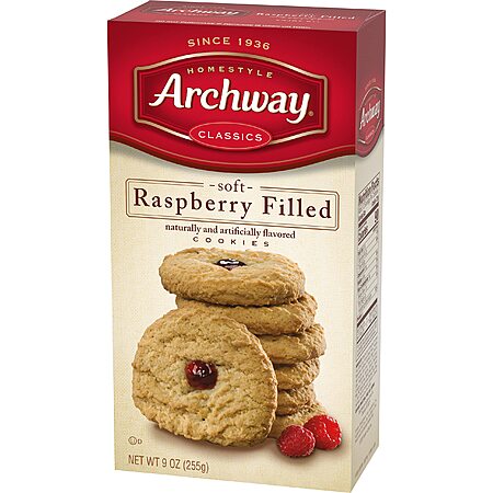 Archway Cookies, Raspberry Filled, 9 Oz~$2.99 After Coupon & S&S ...