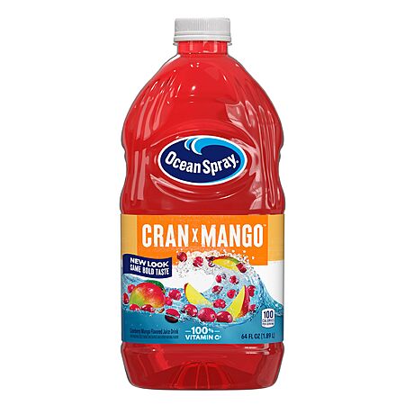 Ocean Spray® Cran-Mango™ Cranberry Mango Juice Drink, 64 Fl Oz Bottle ...