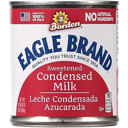 Eagle Brand 14oz Sweetened Condensed Milk, Great for Flan, Cooking ...