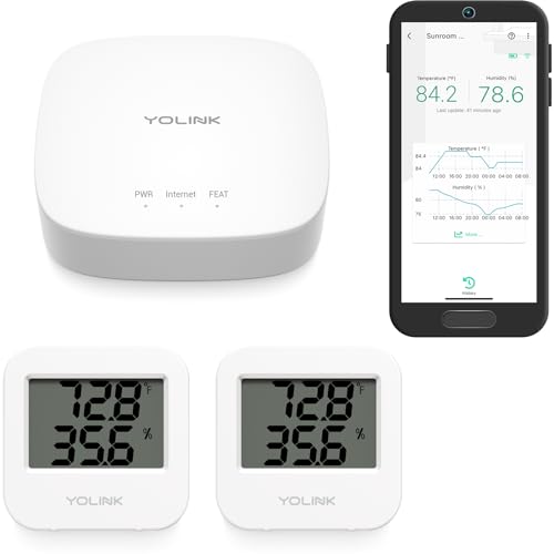 Yosmart via Amazon has for Prime Members: YoLink Temperature/Humidity ...