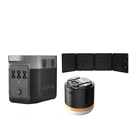 HSN: EcoFlow Tech DELTA 1300 Mobile Power Station with Solar Panel ...