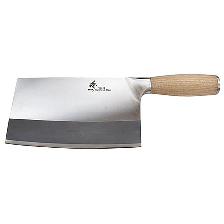 ZHEN Japanese VG-10 3-Layer Forged Chinese Bone Cleaver, 8 inches $44. ...