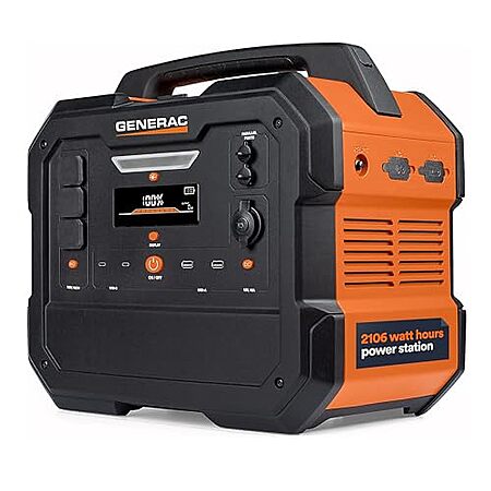 Generac 8026 GB2000 2106Wh Portable Power Station with Lithium-Ion ...
