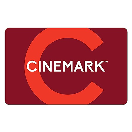 [Today Only] Cinemark $100 Gift Card [Digital] $85