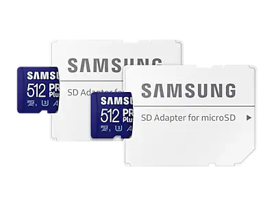 2-Pack 512GB Samsung PRO Plus microSDXC Cards $57 Or less + Free Shipping