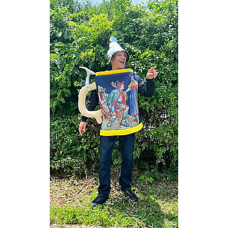 Rasta Imposta Beer Stein Halloween Costumes, Adult, Unisex, Multi-color ...