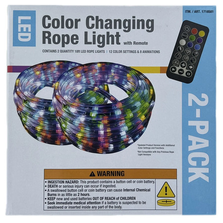 Select Costco Location - LED Color Changing Rope Light (YMMV & In-Store ...
